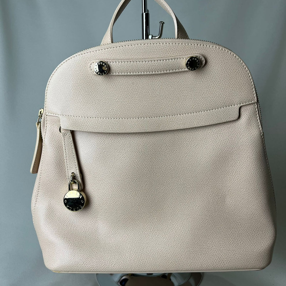 Furla Piper S Backpack Beige – Miss Manila Luxe